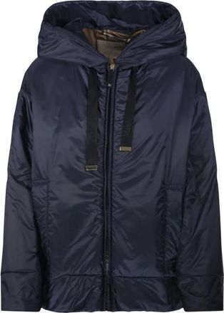Max Mara Femme, Vestes, Bleu, Taille: 34 FR Daria Quilted Jacket