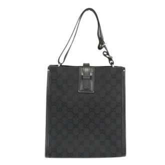 Gucci Pre-owned GG Canvas 110292 Schultertasche - - Pre-owned - Damen - Schwarzk - ONE SIZE