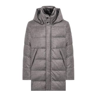 Duno Parka matelass&eacute;e - Homme - Manteaux - Gris - Taille: L