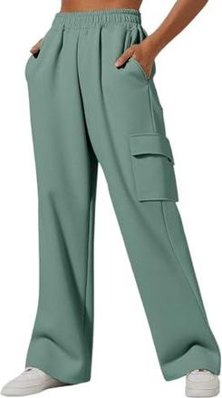 Generic Jogging Femme Pantalon Taille Elastique &Eacute;t&eacute; Long Pants Comfy Confortable Tendance Streetwear Classique Loisirs Surv&ecirc;tement &Eacute;lastique Pas Cher Taille E