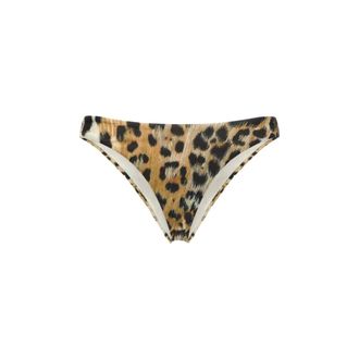 Roberto Cavalli Bas de bikini Slip Jaguar Skin - Femme - Maillots de bain - Brun - Taille: 42 FR