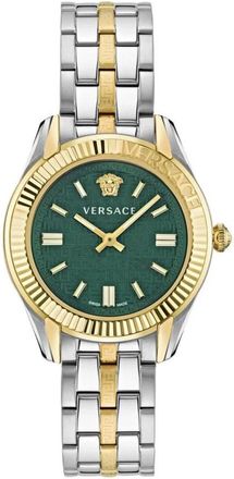 Versace Femme, Accessoires, Gris, Taille: ONE Size Greca Time Watch