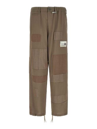 Miharayasuhiro Pantalons D&eacute;contract&eacute;s - Beige