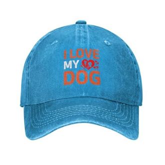 Generic Jaime Mon Chien Femme Homme Casquette De Baseball Soft Hip-Hop Cap Anti-Soleil Snapback Cap pour Randonn&eacute;e Ext&eacute;rieur Golf