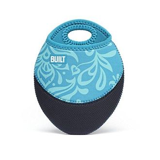 Built Topflappen Damast, Sea Glass Blue