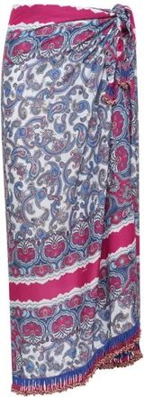 Maliparmi Maliparmi, Femme, Jupes, Bleu, Taille: 40/42 FR Sunset Paisley Skirt