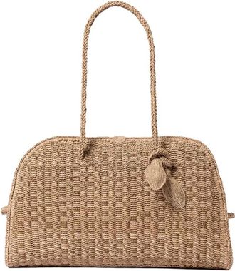 Jacquemus Femme, Sacs, Brun, Taille: ONE Size Le Turismo Raphia