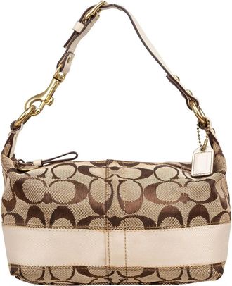Coach Crossbody Bags - Coach Monogram Mini Handbag - Gr. unisize - in Braun - f&uuml;r Damen