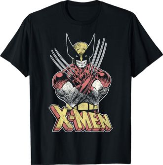 MARVEL X-Men Wolverine Classic Comic Vintage T-Shirt