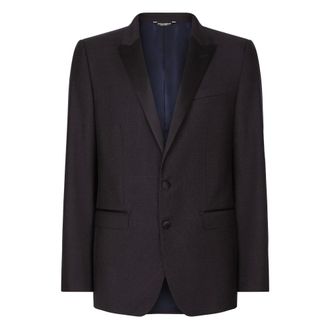 Dolce & Gabbana Homme, Costumes, Noir, Taille: XL Robe Deux Pièces Style Fantaisie