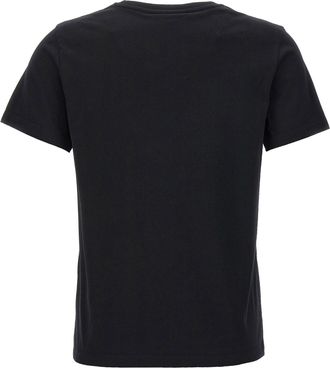 Maison Kitsun&eacute; Fox Head Patch Cotton T-Shirt - Black