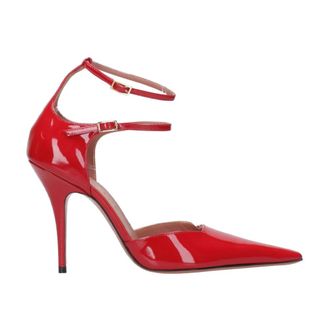Aldo Castagna Rote Lackleder Stiletto-Abs&auml;tze - - Shoes - Damen - Rot - 40 EU