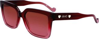 Liu Jo Lunettes de soleil Lj771S - Femme - Accessoires - Rouge - Taille: 53 MM