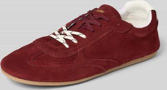 Alohas Sneaker aus Leder mit Schn&uuml;rung und Gummisohle