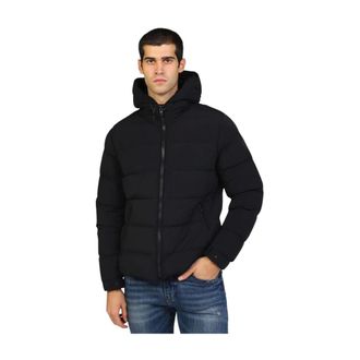 People of Shibuya Homme, Vestes, Noir, Taille: L Down Vestes