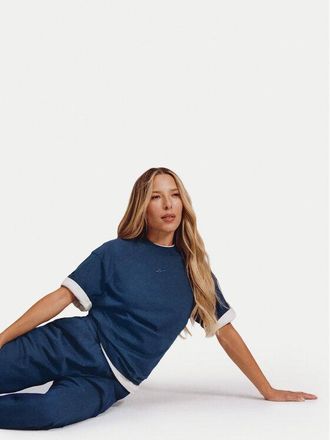 Reebok T-Shirt Reebok X Ewa Chodakowska Mila RK25977CCW Dunkelblau Regular Fit