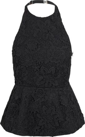 Essentiel Femme, Blouses et Chemises, Noir, Taille: 36 FR Haut brod&eacute; dos nu