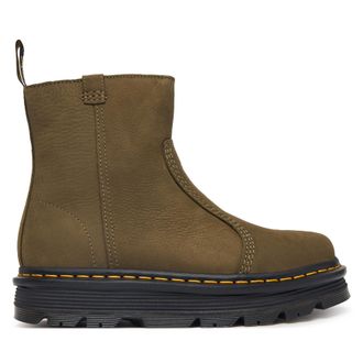 Dr. Martens Stiefeletten Dr. Martens ZEBZAG Rigger Olive Wyoming DM42022300 Gr&uuml;n