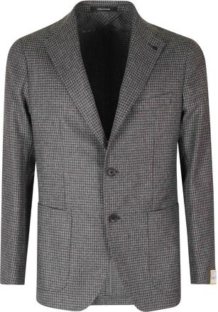 Tagliatore Montecarlo Jacket - Homme - Vestes - Gris - Taille: M
