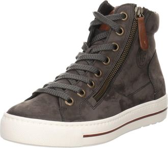 Paul Green Sneaker 4024-017, Rauleder, Grau, Damen EU 8,5/42,5