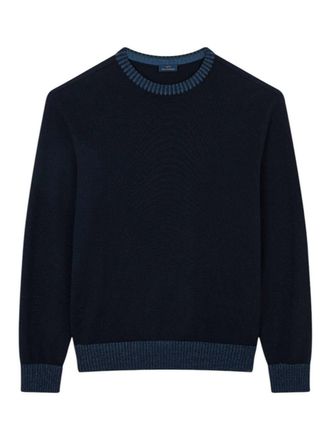 Paul & Shark Rundhalspullover - Blau