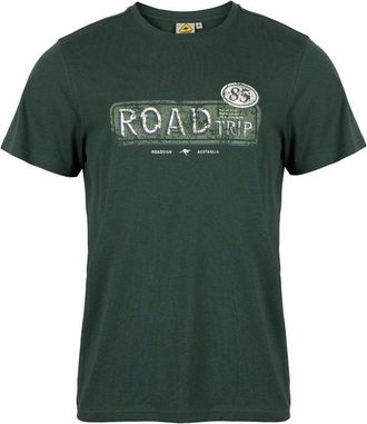 Roadsign T-Shirt Outdoor (1, 1-tlg., 1) mit Roadtrip-Motiv für urbane Herbstlooks