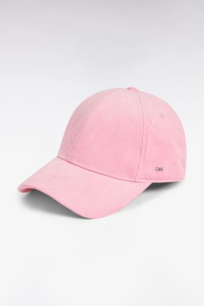 Eden Park Casquette En Velours Côtelé Rose