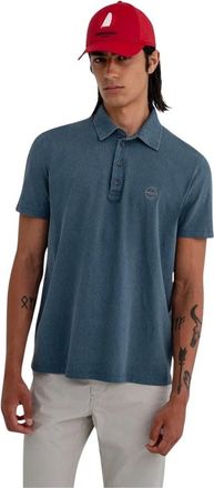 Murphy & Nye Homme, Tops, Bleu, Taille: M Polo Uniforme