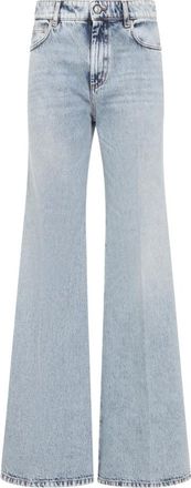Sportmax Femme, Jeans, Bleu, Taille: W27 Flared Jeans