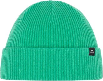 Eisb&auml;r M&uuml;tze Damen Salma 2.0 Gr&uuml;n - Merino Strickm&uuml;tze f&uuml;r Frauen - Winterm&uuml;tze bequem weich mit Umschlag - warm Merinowolle Haube kuschelig aus &Ouml;sterreich