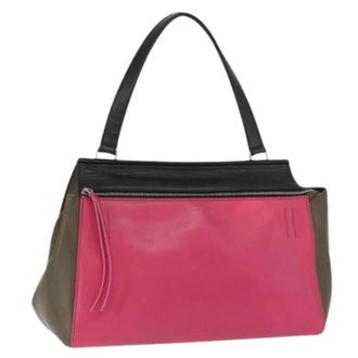 Celine Sac &agrave; main en cuir Pre-owned - Femme - Pre-owned - Rose - Taille: ONE Size
