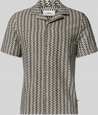 s.Oliver Red Label Regular Fit Freizeithemd aus Baumwoll-Mix