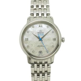 Omega Montre Pre-owned Vintage - Femme - Pre-owned - Blanc - Taille: ONE Size