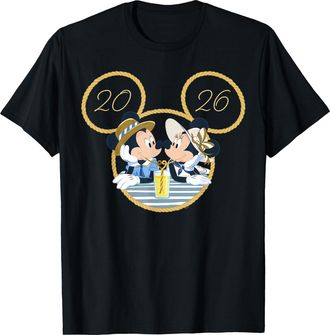 Disney Mickey Mouse & Minnie Mouse 2026 Cruise Line Vacation T-Shirt