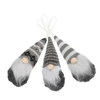 Cabilock 3st Weihnachtspuppe Vorhang Lichterketten Vorhanglichter Weihnachtsschmuck Baum Fee Ausgefallener Baumschmuck Mini-Weihnachten GNOME-puppenhaus-pl&uuml;sch