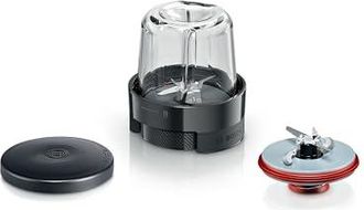 Bosch BSH Electrom&eacute;nager Bosch Accessoires MUZS68CG - hachoir universel, pour robot p&acirc;tissier s&eacute;rie 6, s&eacute;rie 8, noir/acier inoxydable