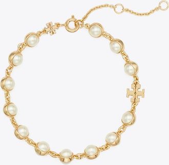 Tory Burch Damen Moondance Perlenarmband