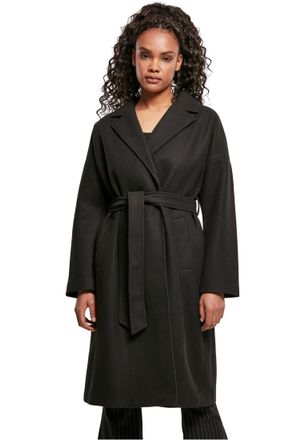 Urban Classics Damen Jacke Ladies Oversized Classic Coat black XS