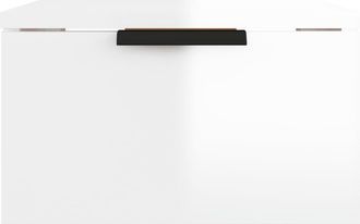 Generic Wandmontierter Nachttisch, Schwebender Nachttisch f&uuml;r Schlafzimmer, Wandmontierter Beistelltisch mit Schublade Zum Organisieren von Essentials und Dek