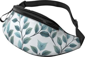 Generic Multifunktionale H&uuml;fttaschen Blaupause Lauftasche H&uuml;fttaschen Bauchtasche F&uuml;r Damen Fahrrad Spazieren 14X35Cm