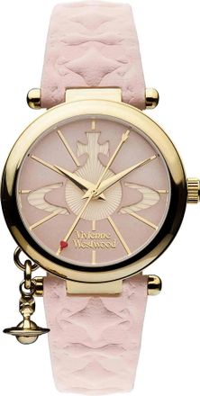 Vivienne Westwood Uhr - Quarzuhr Orb II - Gr. unisize - in Rosa - f&uuml;r Damen