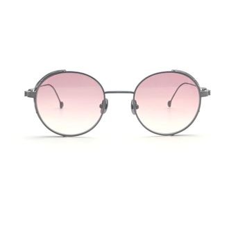 Matsuda Runde Sonnenbrille Ruthenium Rose Gradient - - Accessories - Damen - Grau - ONE SIZE