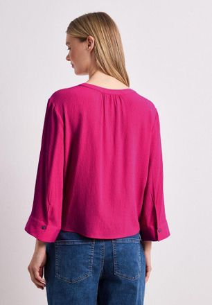 Street One Klassische Bluse mit 3/4 &Auml;rmeln