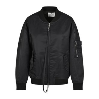 Courr&egrave;ges Nylon Bomberjacke - - Jackets - Damen - Schwarzk - S