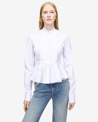 Alexander McQueen Sch&ouml;&szlig;chenhemd - Item 848071QAABS9000