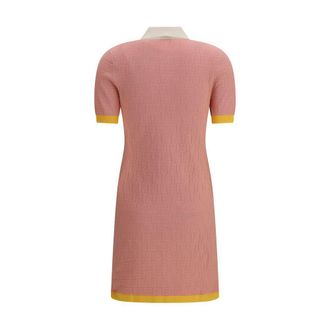 Fendi Womens Multicolor Polyamide Casual Dress