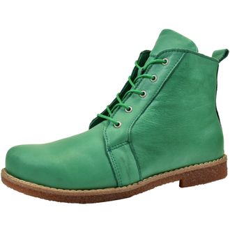 Andrea Conti Damen Boot Stiefelette Schn&uuml;rung Rei&szlig;verschluss 0348718, Gr&ouml;&szlig;e:38 EU, Farbe:Gr&uuml;n