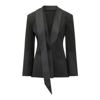 The Attico Blazer - - Jackets - Damen - Schwarzk - S