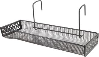 Garneck Blumentopfhalter Aus Metall Balkon Pflanzenhalter Für Garten Und Büro Stabiles Eckregal Schwarz Mit Hoher Tragfähigkeit Multifunktionales Hängeregal F