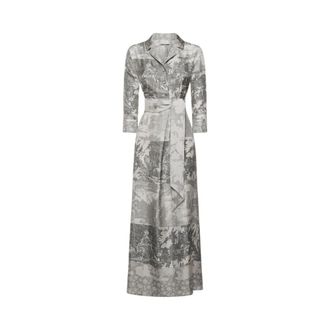 Pierre-Louis Mascia Aloegum Hemdblusenkleid - - Dresses - Damen - Grau - XS